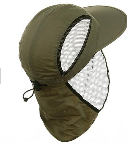 100% Polyester Sun Protection Mesh Outdoor Taslon Neck Shade Flap Hat ...