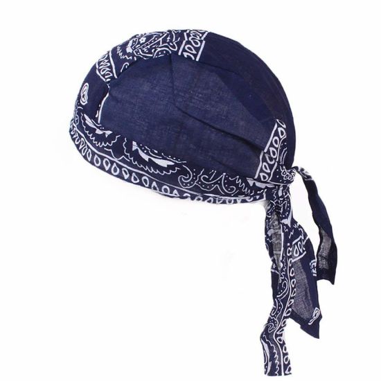 Wholesale Custom Breathable Quick-Dry Sport Bandana Hat Pirate Durag ...